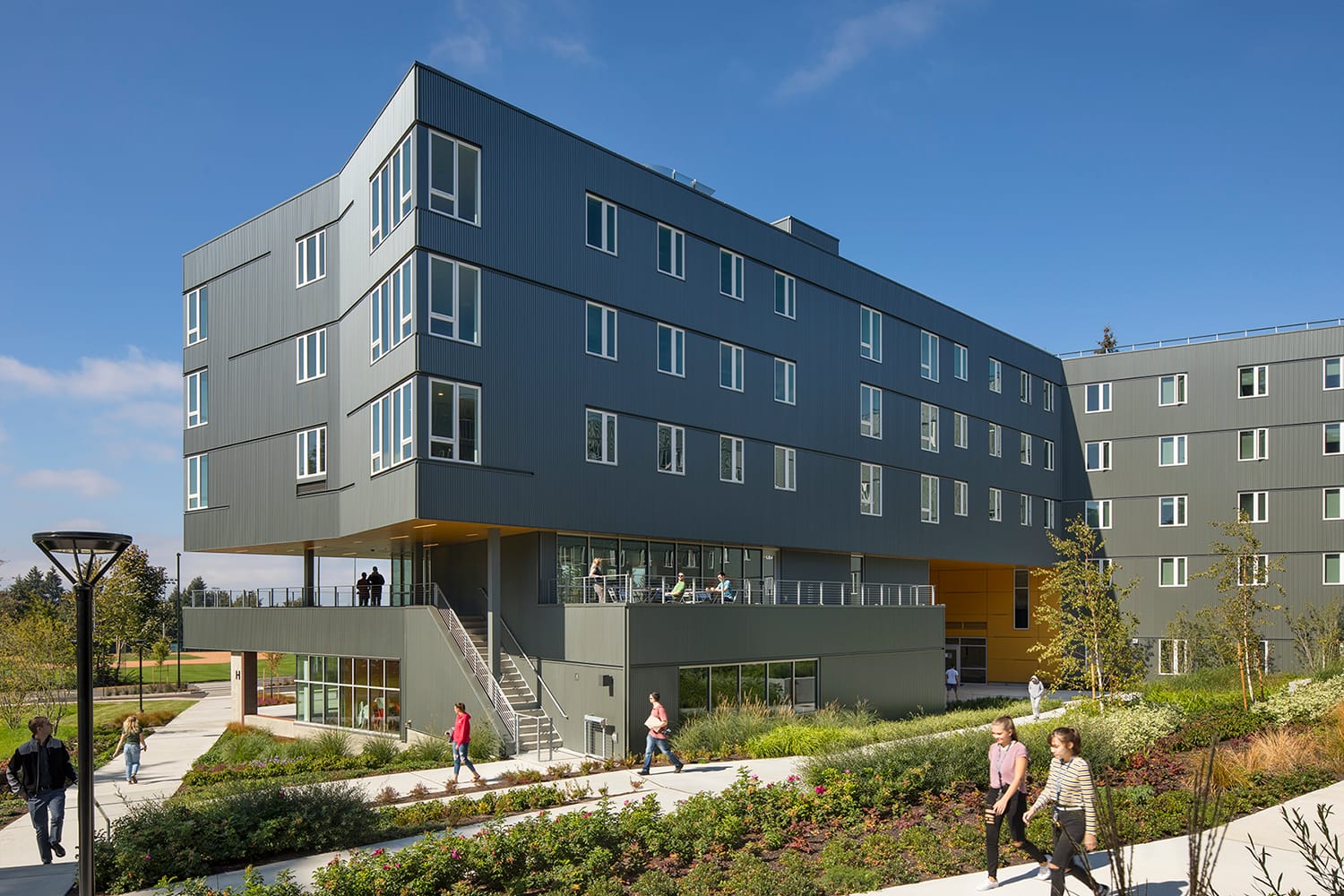 “Innovating student housing with mass timber and rain gardens”