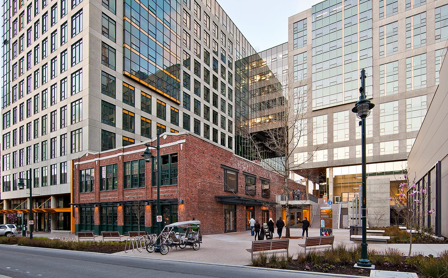 Amazon Dawson and Ruby Buildings